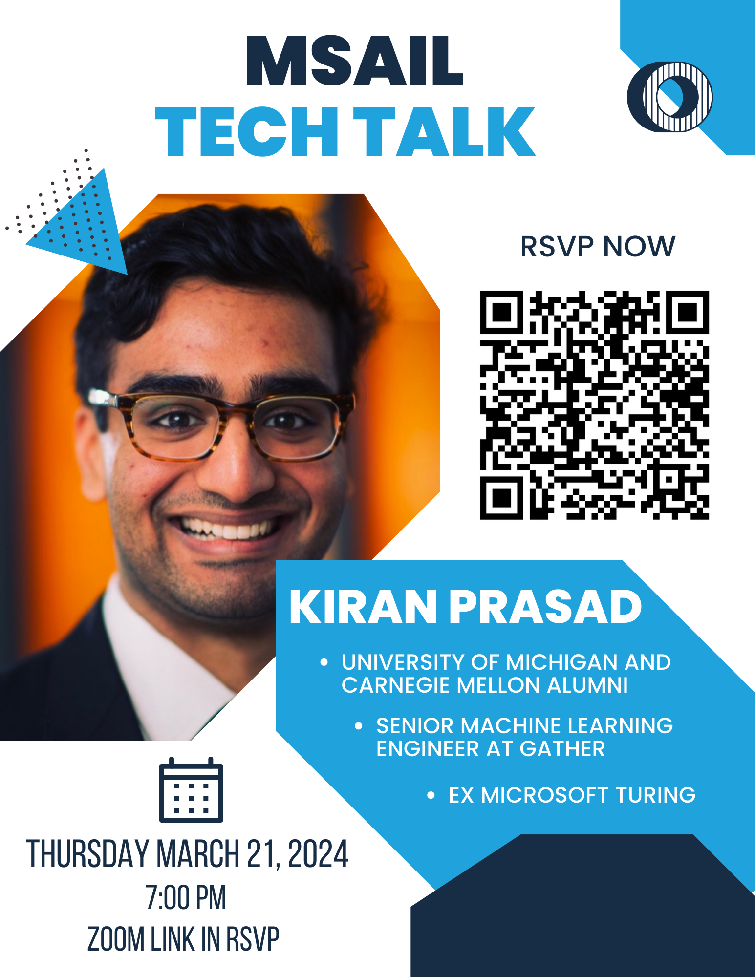 MSAIL TECH TALK w/ Kiran Prasad | MSAIL